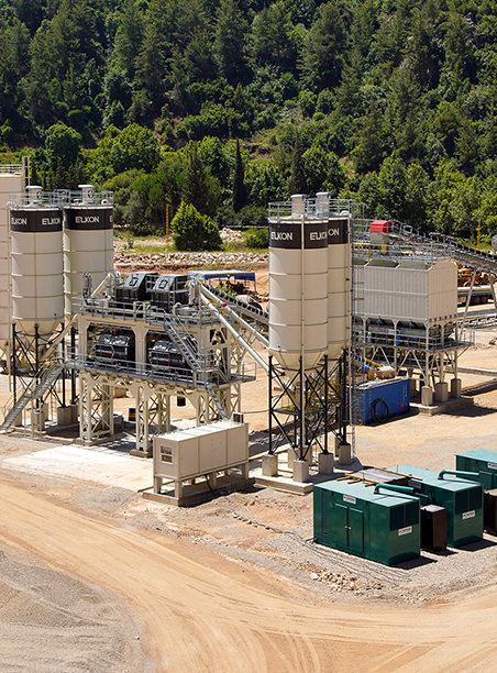 ELKON | RCC Batching Plant for Jannah Dam, Lebanon